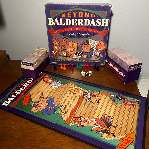Games | Beyond Balderdash The Classic Bluffing Board Game Parker Bros ...